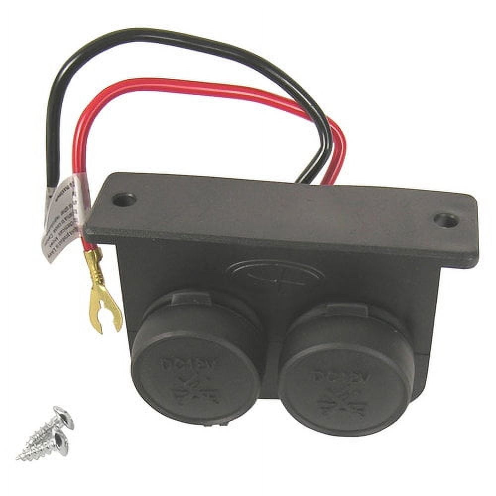 12V Auxiliary Twin Power Outlet, 10242W - Walmart.com