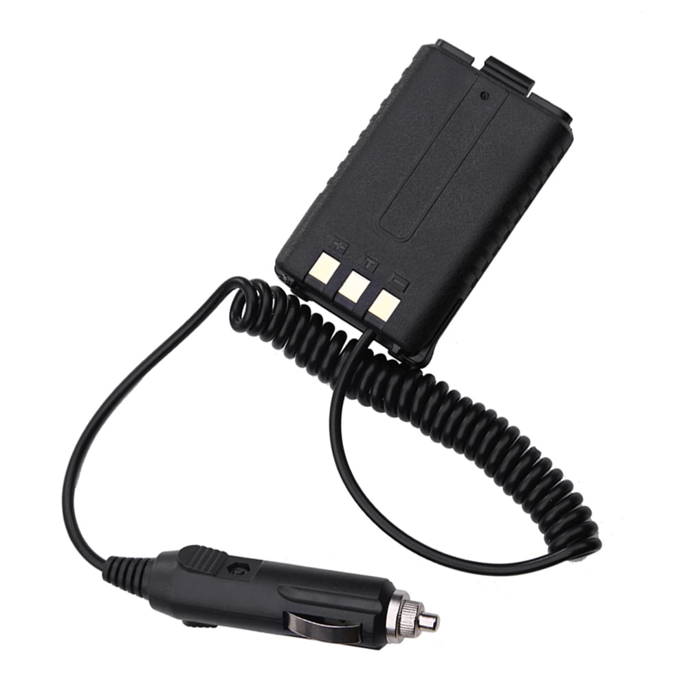 12V BAOFENG UV-5R Car Charger Battery Eliminator For Radio UV-5RE 5RA UV 5R Compatible with RT ...