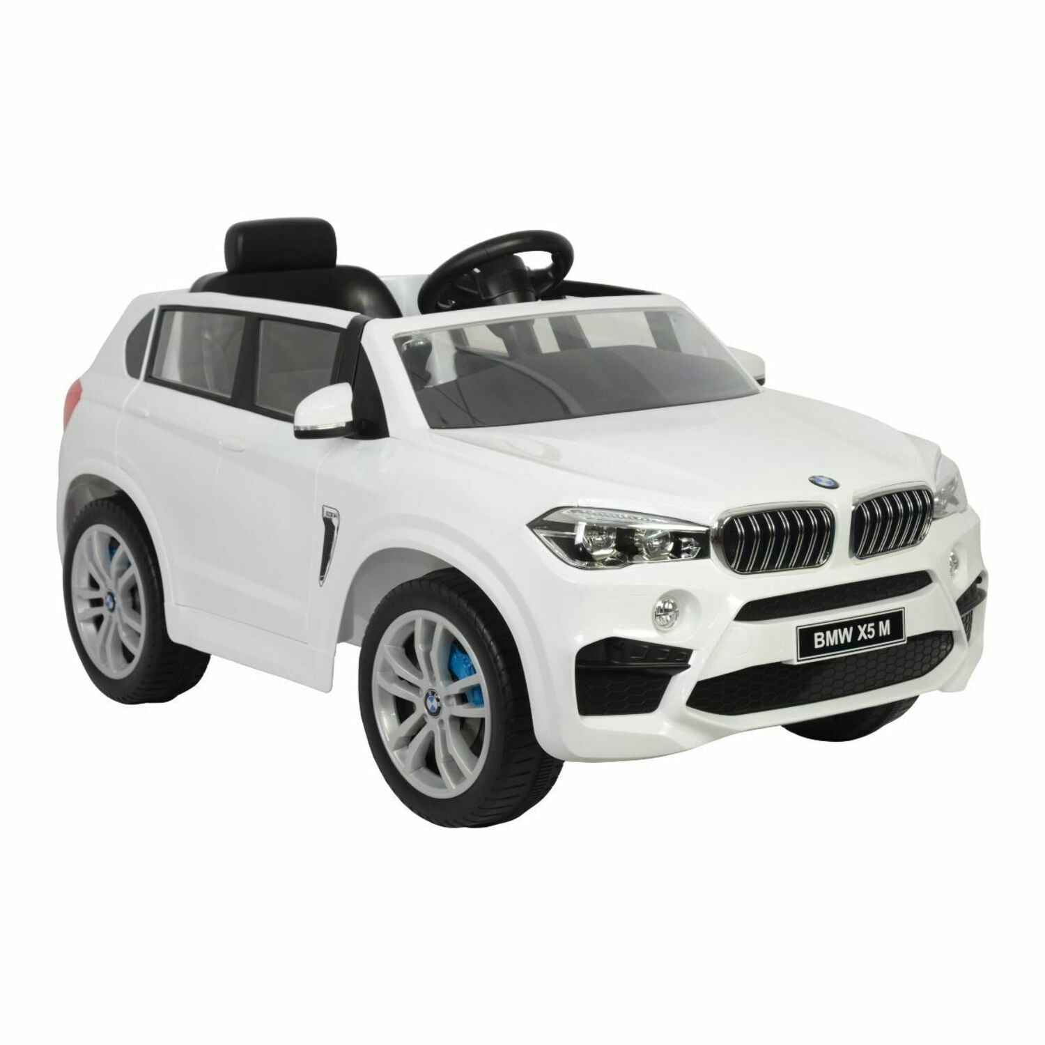 12V BMW X5M Electric SUV Ride-On Toy Car - White, Blue, or Red ...