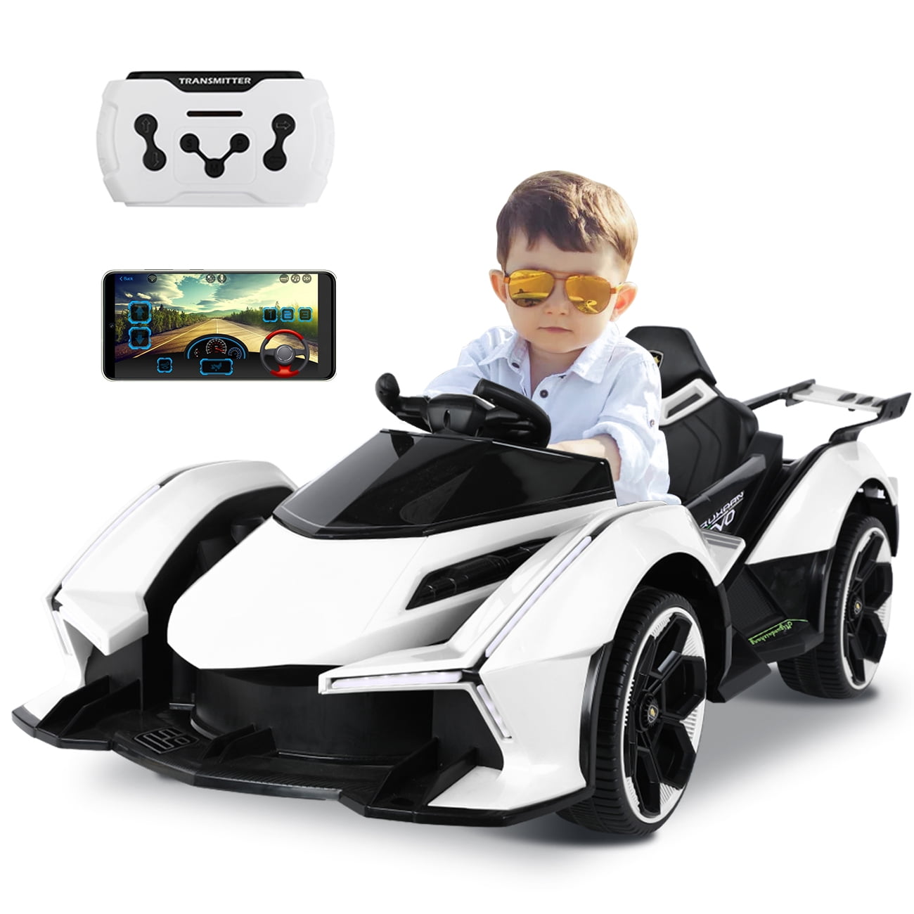 12V Baby Electric Battry Powered Kids Ride-On Car w/Remote Control ...