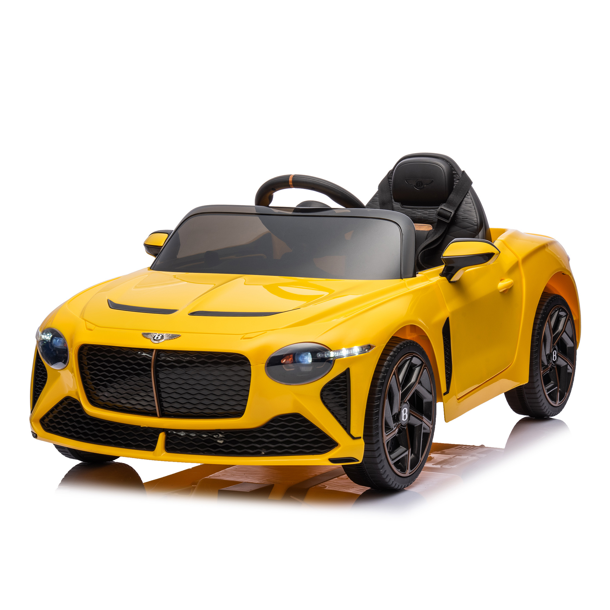 12V Battery Powered Ride On Car for Kids: Licensed Bentley Bacalar ...