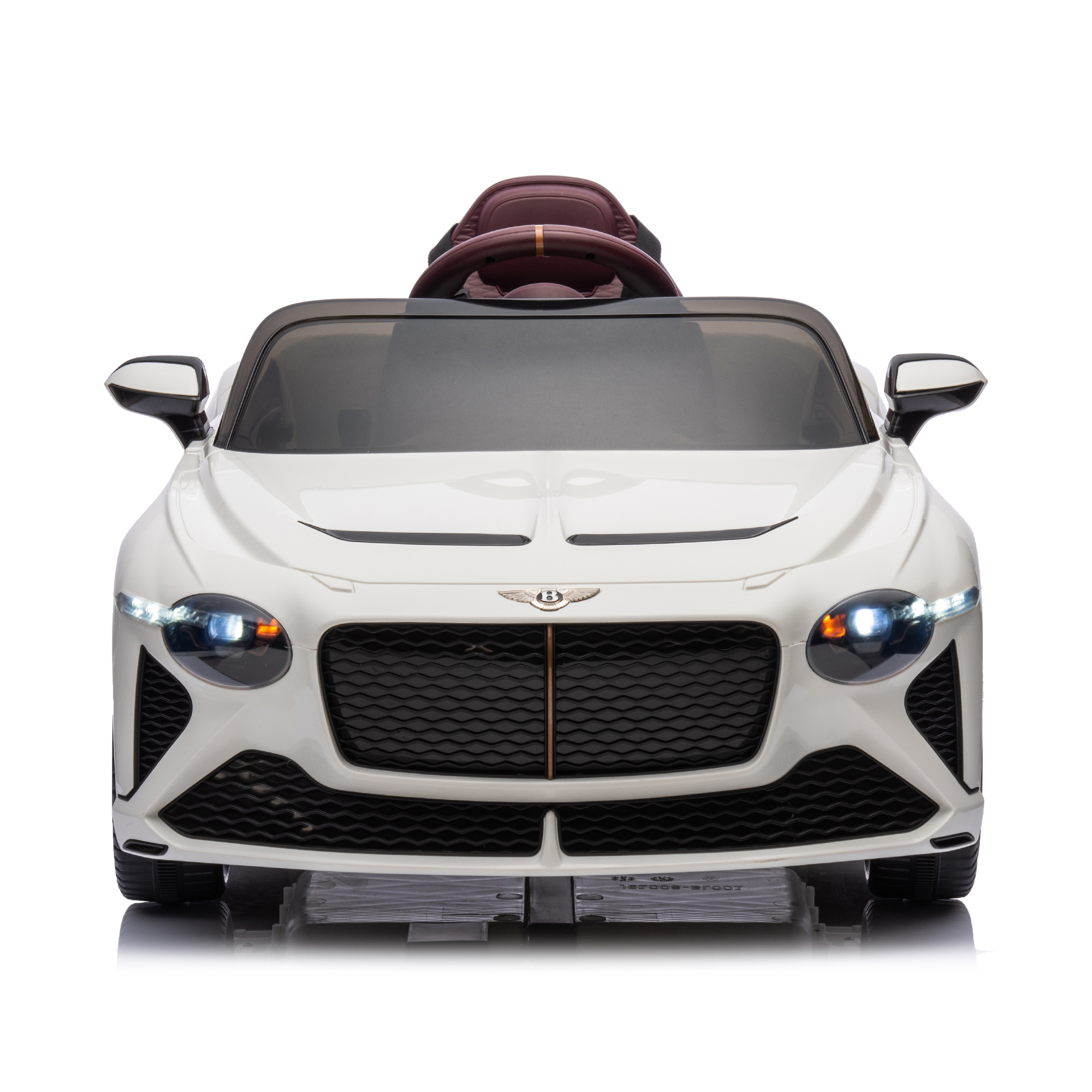 12V Battery Powered Ride On Car for Kids, Licensed Bentley Bacalar ...