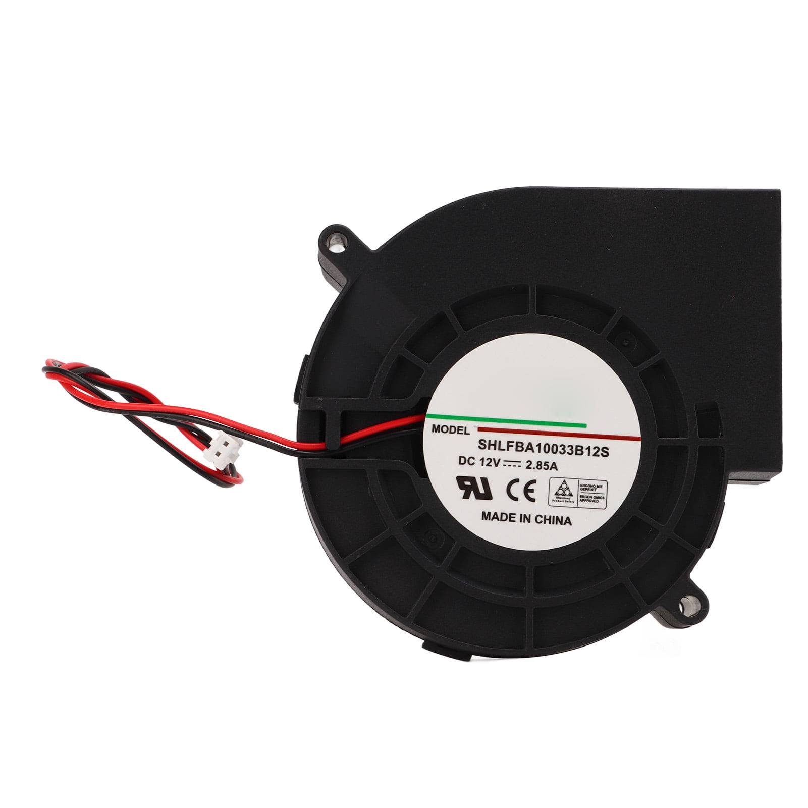 12V Brushless Blower Fan, Two Ball Bearing for Motor, Indoor & Outdoor ...