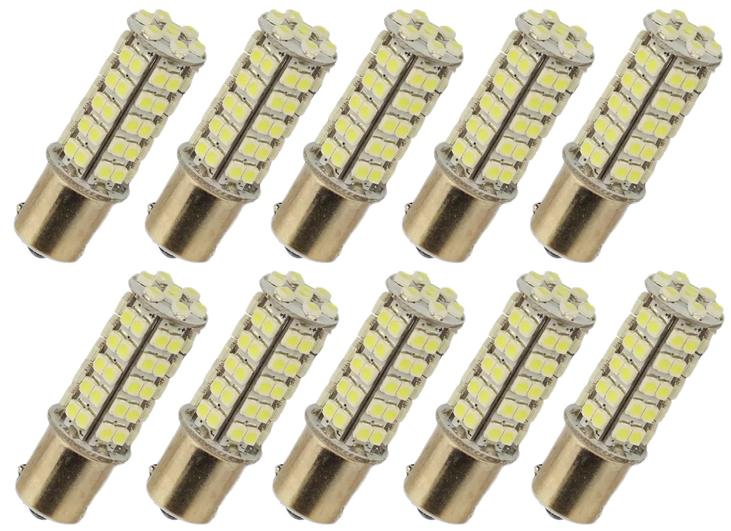 12V Blue RV LED Interior Lights, 10 Packs 1141 1156 1003 1073 BA15S ...