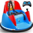 12V Bumper Car for Kids Toddler 1.5-6 Years with Remote Control ...