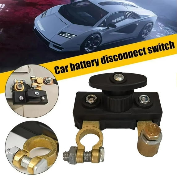 12V Car Battery Cut Off Switch Disconnect Isolator Cut-Off Power Cutoff ...