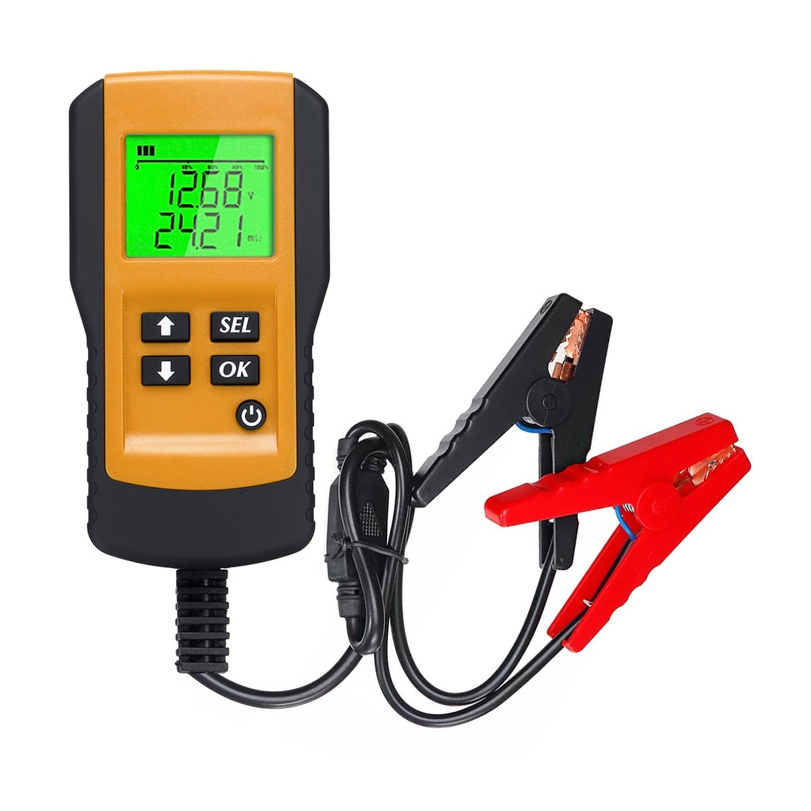12V Car Battery Tester Automotive Vehicle Digital LCD Auto System ...