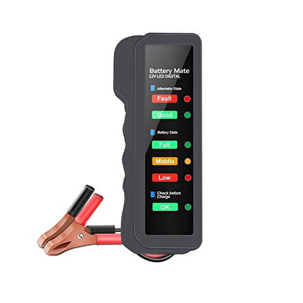 12V Car Battery Tester and Alternator Tester, Automotive Load Tester ...