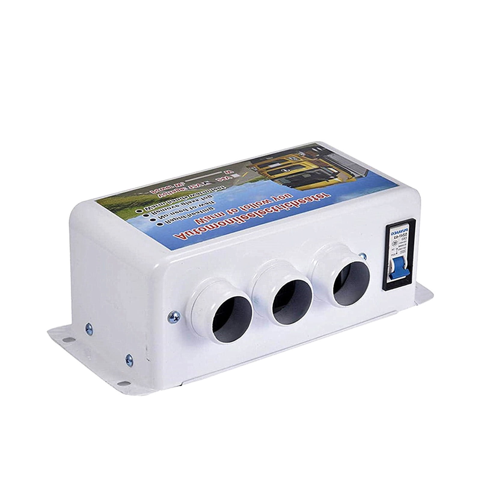 12V Car Heater for Vehicle Lighter with 360° Rotatable Base, 2 in 1 ...