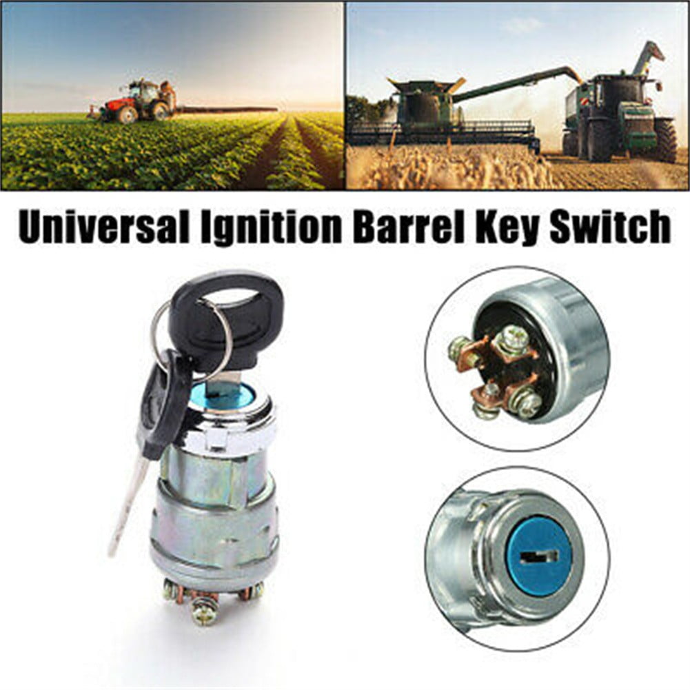 12V Car MotorCycle Bike Boat Universal Ignition Key 4 Position Switch ...