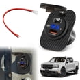 12V Car-Mounted Embedded Power Socket for Ford Maverick Flexbed (2022 ...