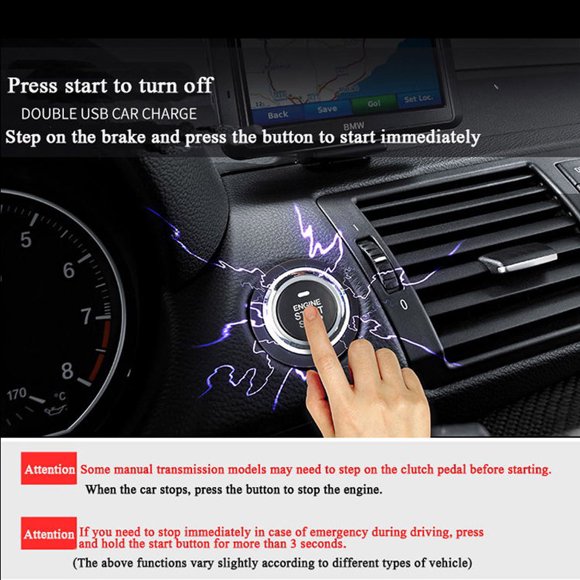 Passive Keyless Entry Push Button Start