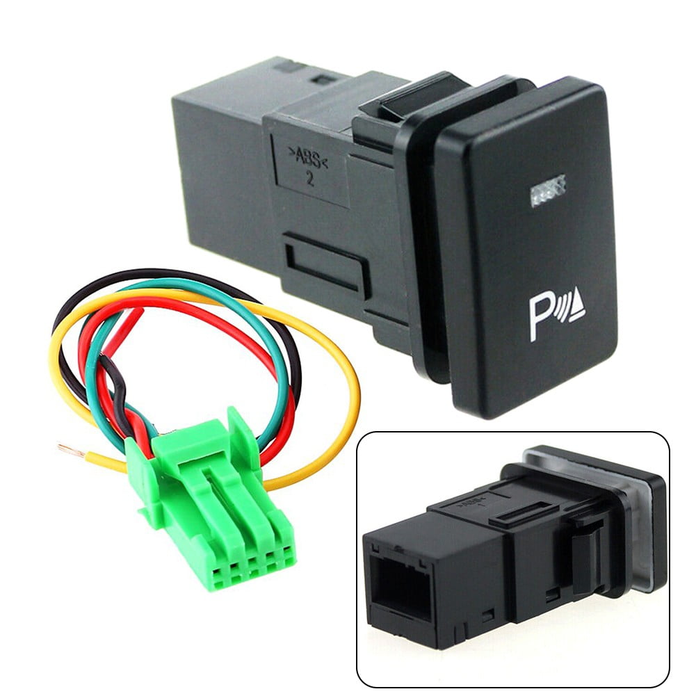 12V Car Switch Parking Pattern Push Button with 15cm Cable for Toyota ...