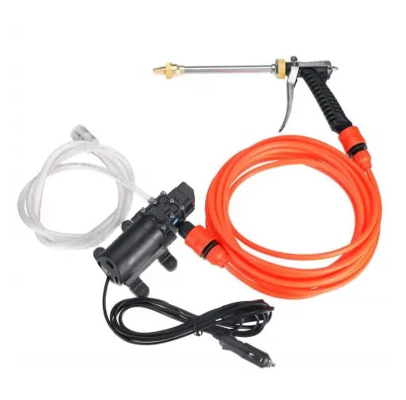 12V Car Washer Pump High Pressure Car Electric Washer, Wash Pump Set ...