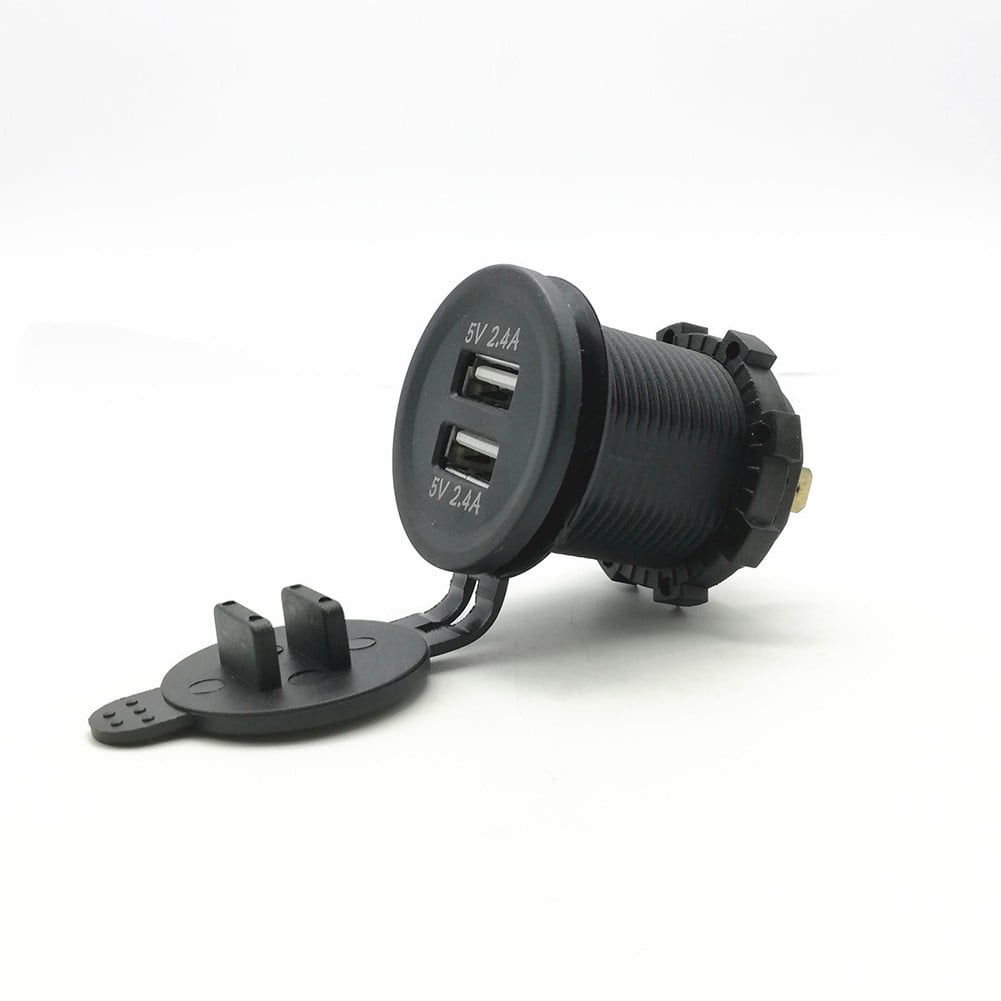 12V Cbe C-Line Dual Double Usb Socket Module Charger Campervan Caravan ...