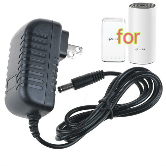 12V Charger Compatible with TP-Link Deco E3 AC1200 Whole Home Mesh WiFi ...