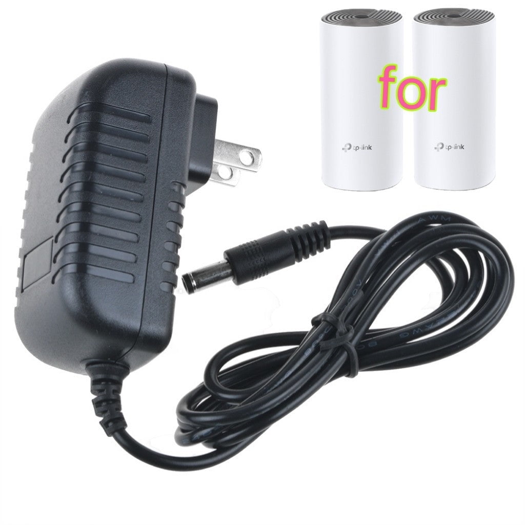 12V Charger Compatible with TP-Link Deco Tri Band Mesh WiFi System ...