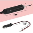 12V Cigarette Lighter Plug with 1FT 16 AWG Wire, Automotive Replacement ...
