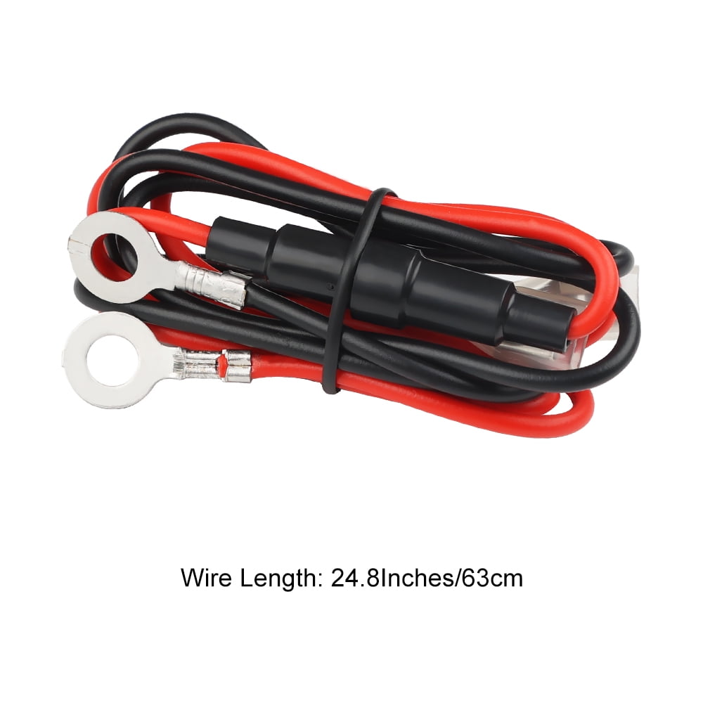 12V Cigarette Lighter Socket Adapte Plug Automobile Marine Motorcycle ...