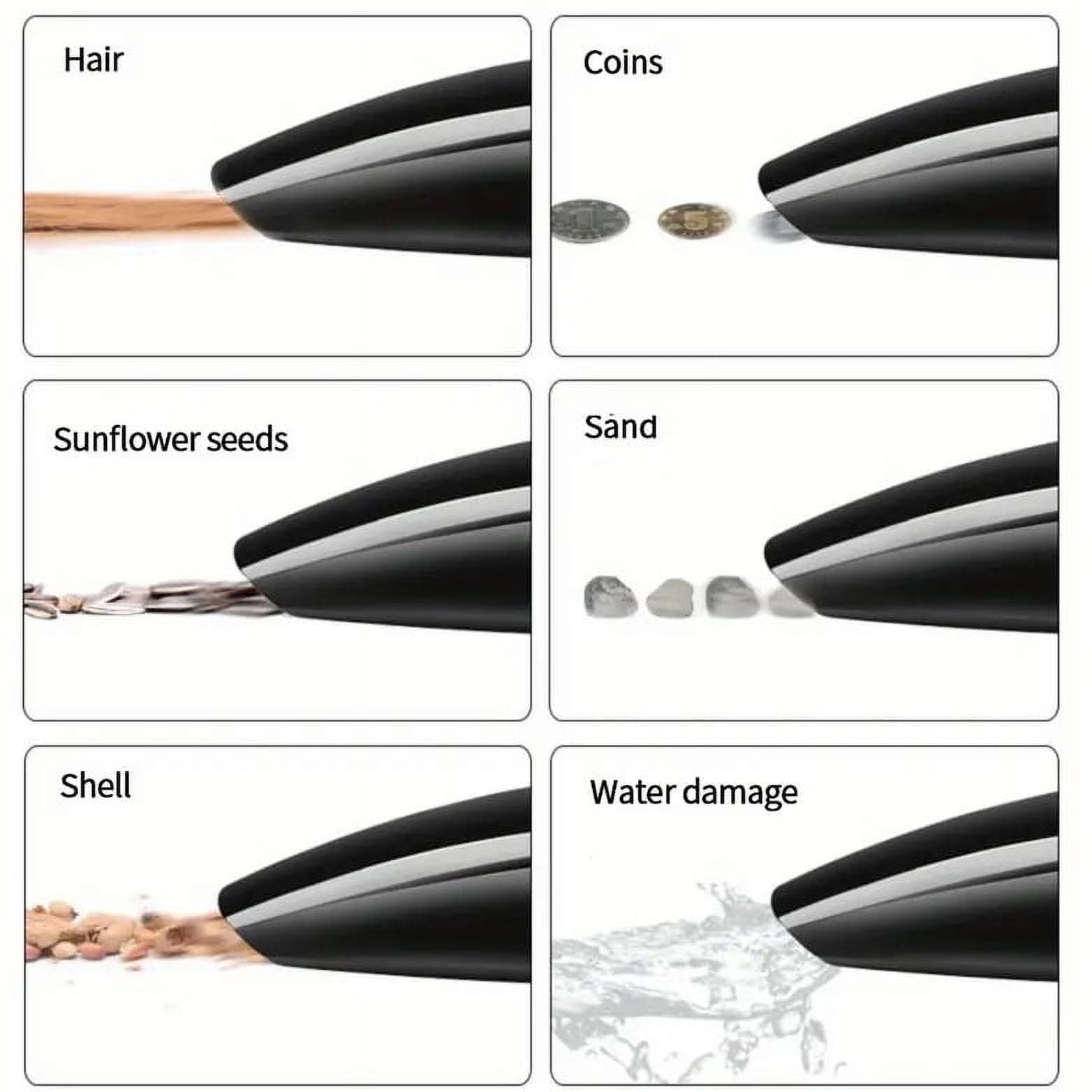 12V Cordless Car Vacuum Cleaner - High Power Lightweight Portable Handheld for Wet/Dry Cleaning ...