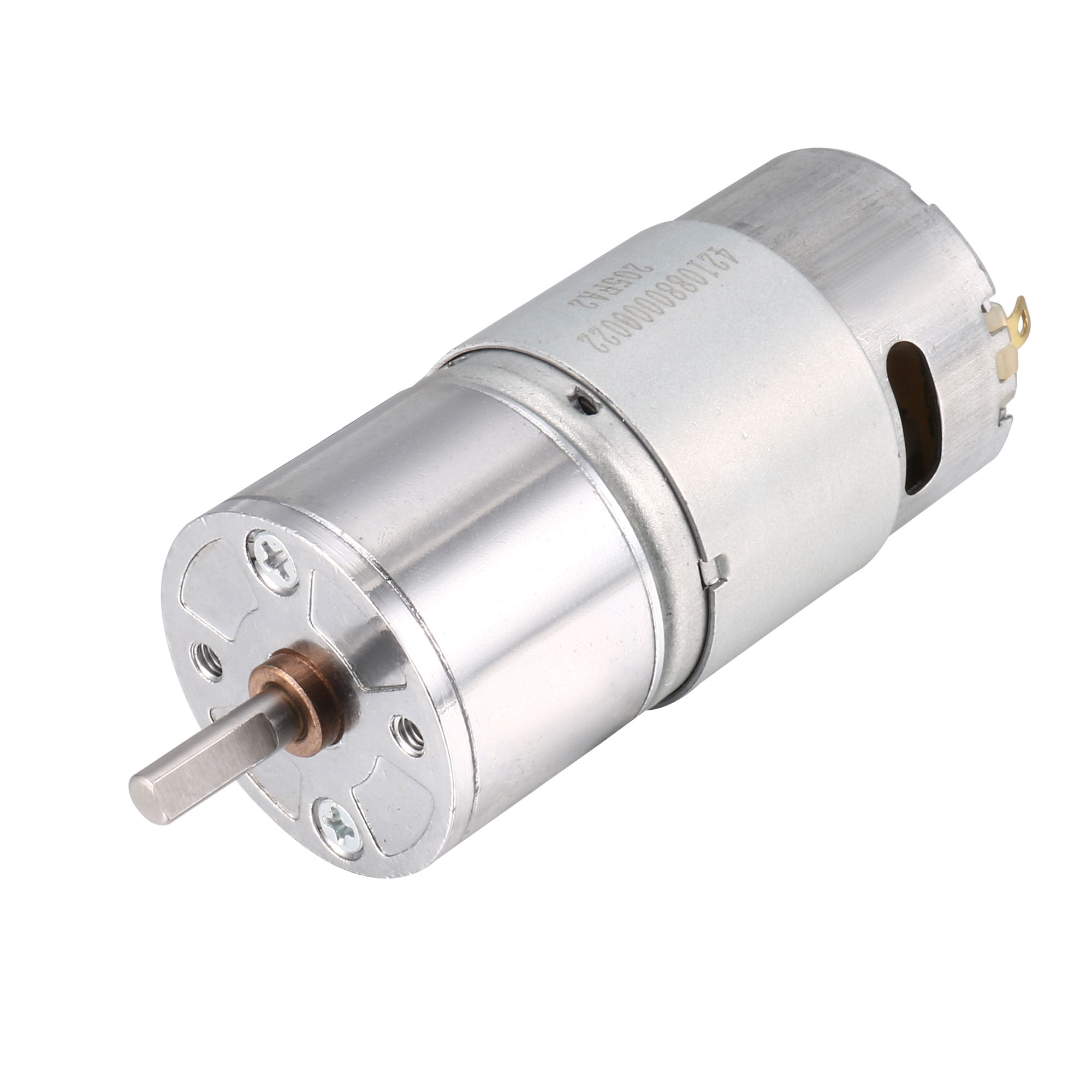 12V DC 150 RPM Gear Motor High Torque Reduction Gearbox Centric Output ...