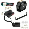 12V DC 200W 8 Sound Loud Car Warning Alarm Police Fire Siren Horn PA ...