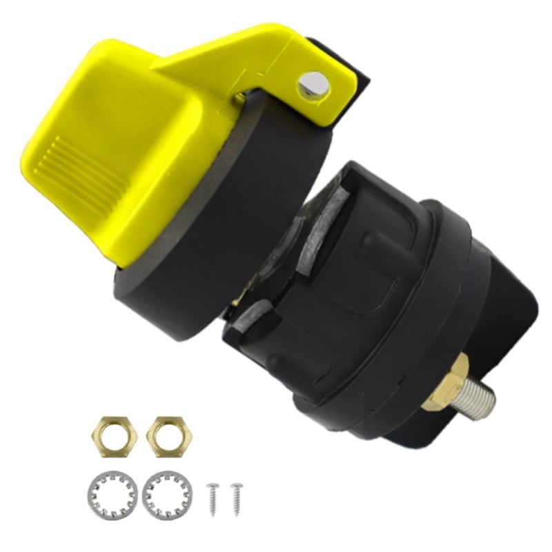 12V DC 300A Amp Master Disconnect Switch Knob Type Cut Off Switch Anti ...