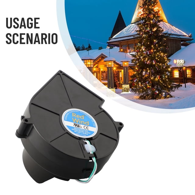 12V DC Brushless Air Blower For Holiday Yard Inflatables Decorations ...
