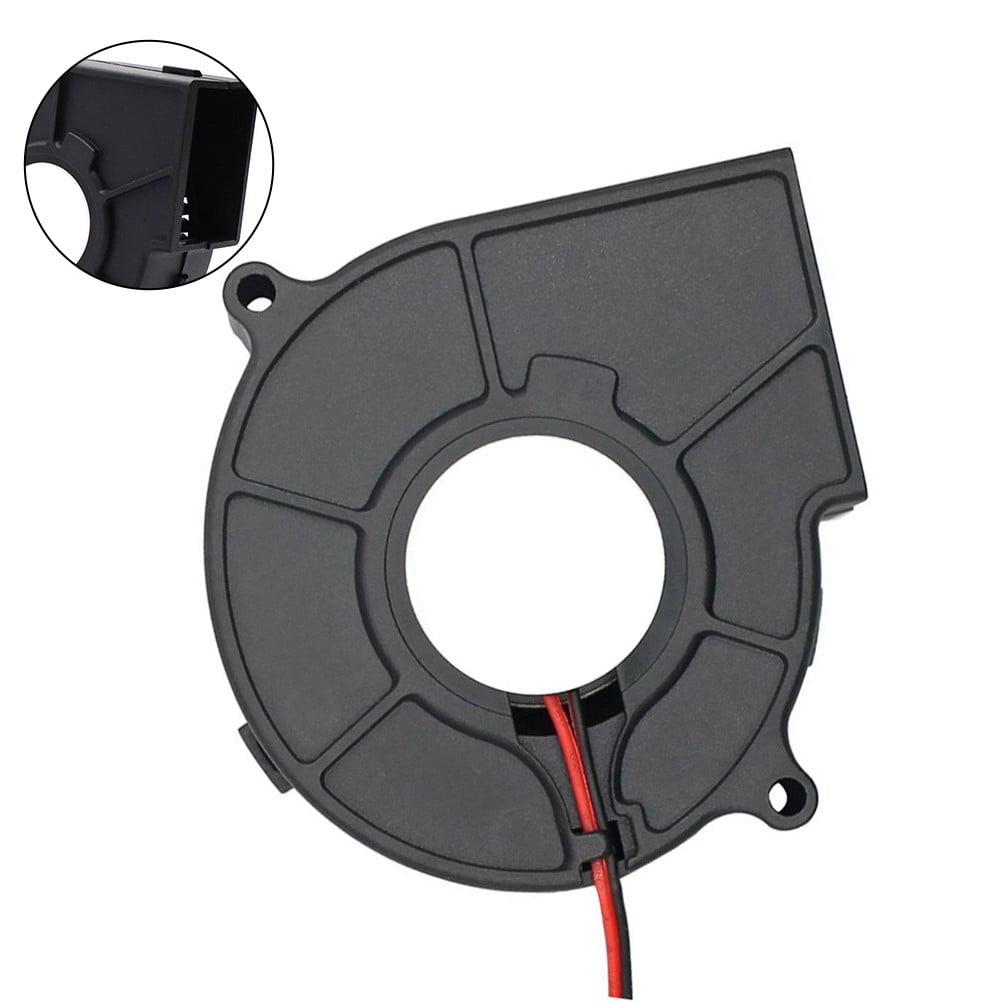 12V DC Brushless Blower Fan Cooling Blower Fan 75x75x30mm Double Ball ...