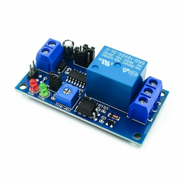 12V DC Delay adjustable timer relay, delay Turn off Switch Module ... 12V DC Delay adjustable timer relay, delay Turn off Switch Module ...