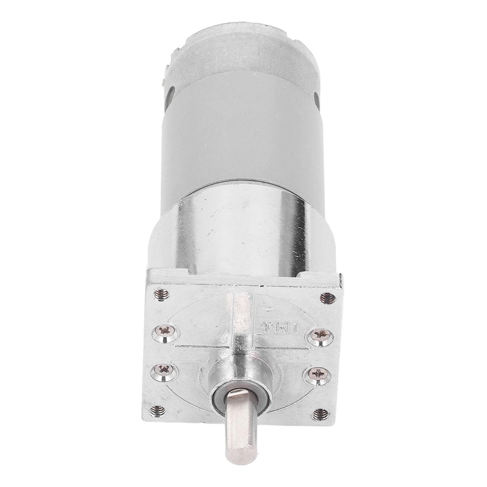 12V DC Geared Motor, 20RPM Speed Reduction, Aluminum Alloy, Brass Coil ...