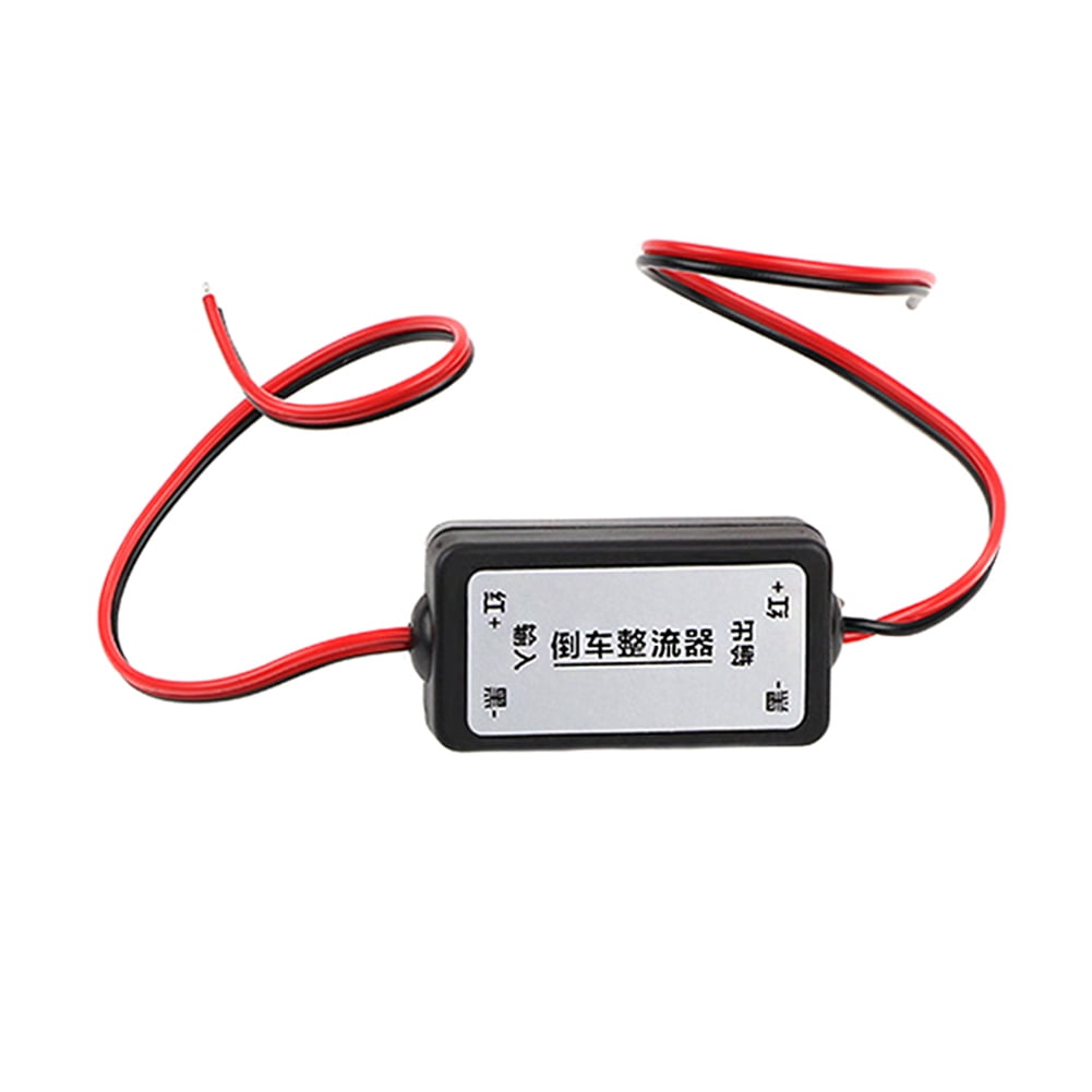 12V DC Power Relay Capacitor Filter Rectifier for Car Navigation Rear ...