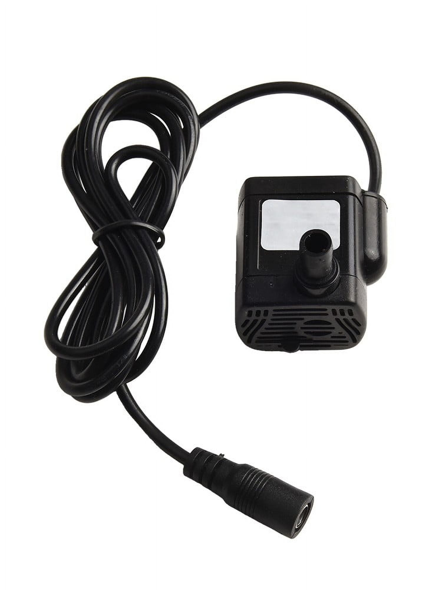 12V DC Submersible Water Pump 200L/H Flow Rate for Aquarium Fountain ...