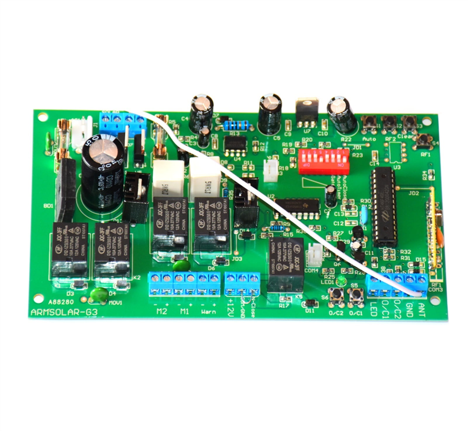 12V DC Swing Control board with 4pcs remote control for DC Linear Dual ...