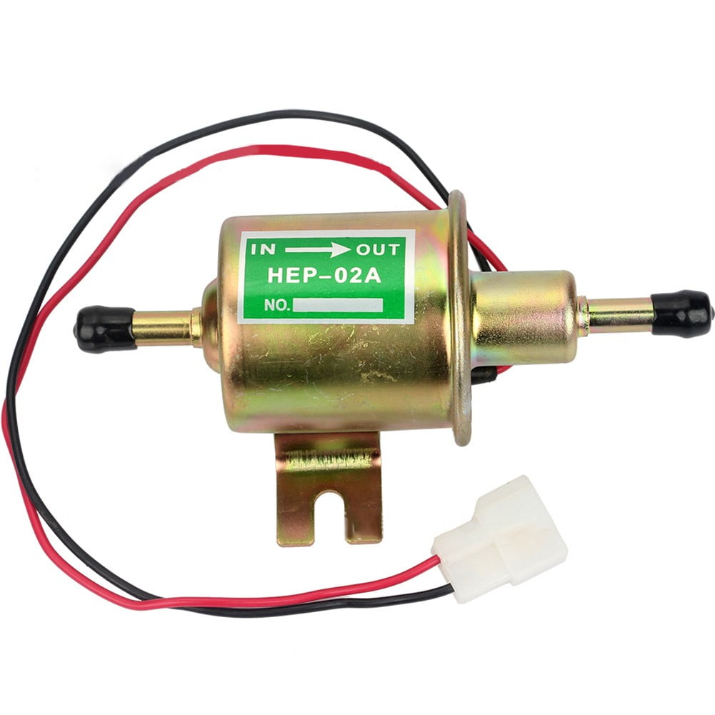 12V Diesel Pump Inline Low Pressure Electric Fuel Pump Hep-02A - Walmart.com