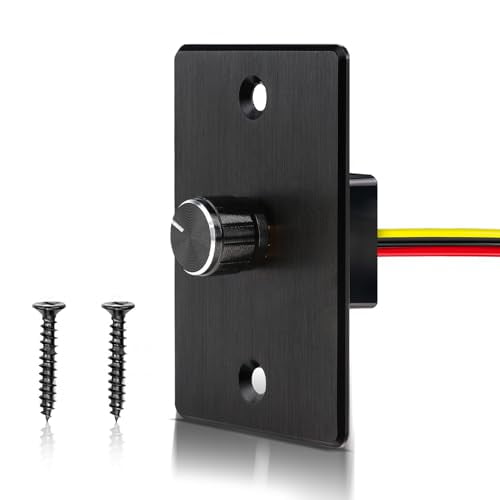 12V Dimmer LED PWM Light Dimmer Switch All-Aluminum Panel 24V for ...