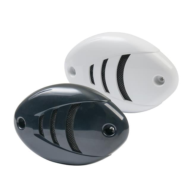 12V Drop-In Low Profile Horn with Grills, Black & White - Walmart.com