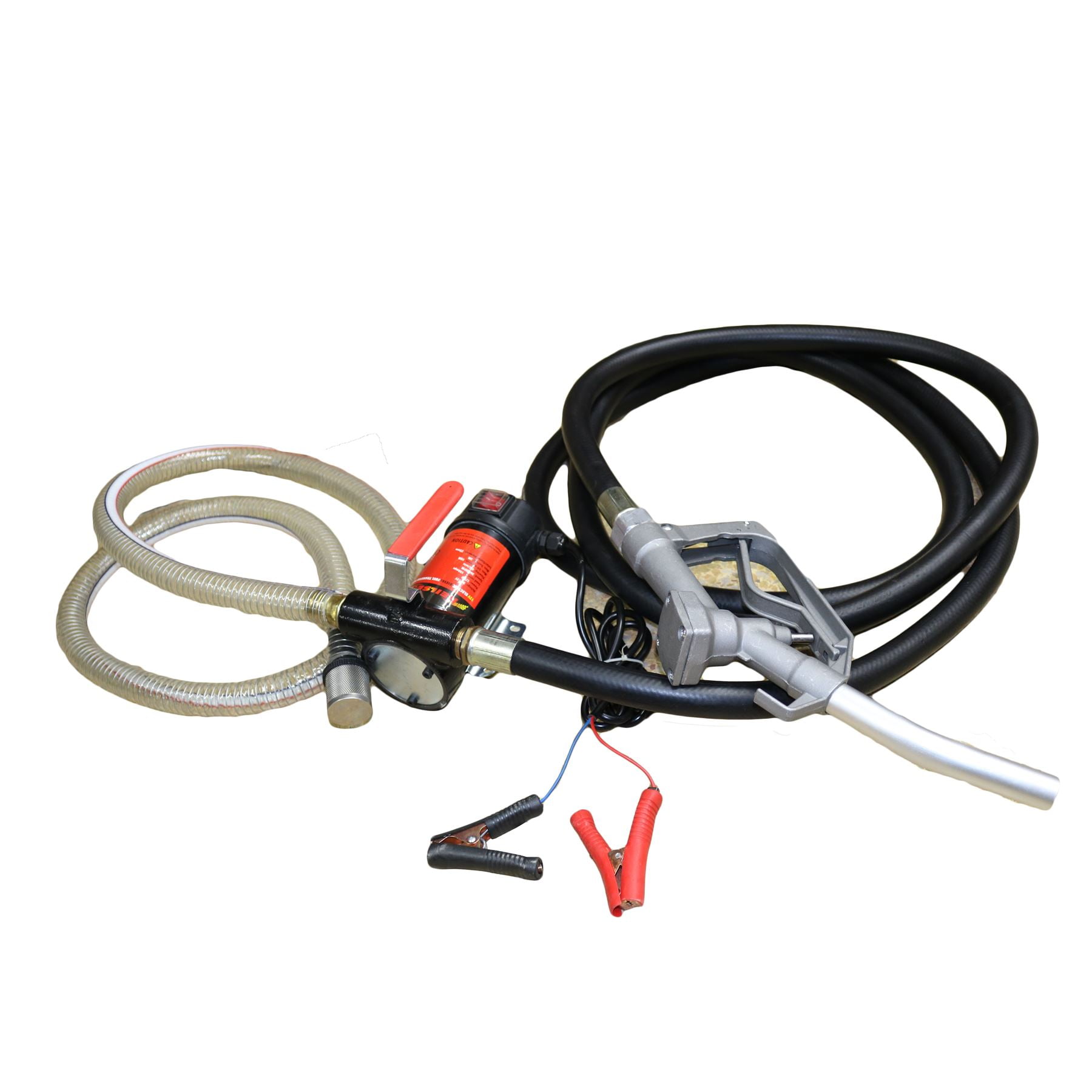 12V Electric Battery Powered Diesel Oil Fuel Fluid Transfer Pump ...