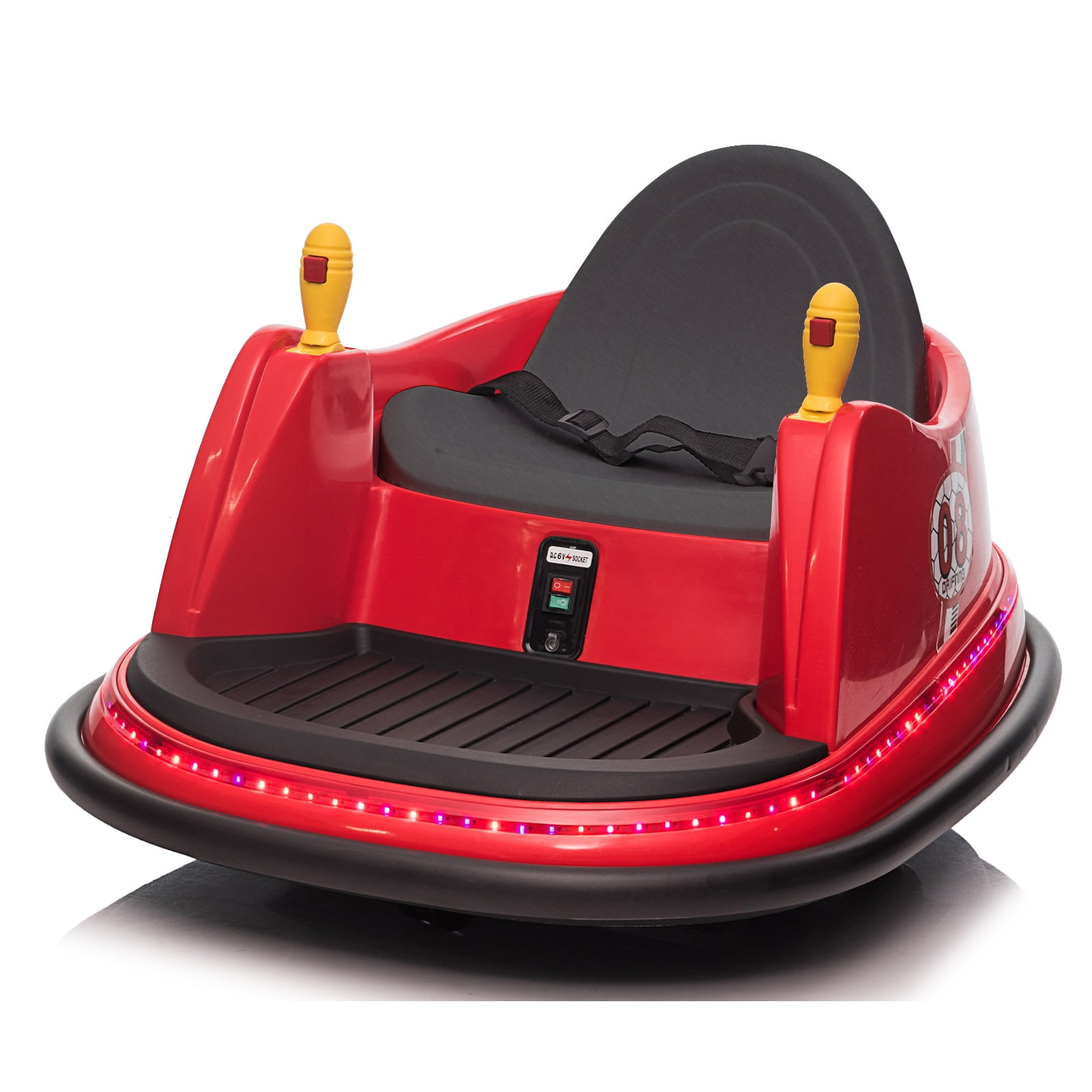 12V Electric Bumper Car for Kids 360° Spin, Remote Control ...