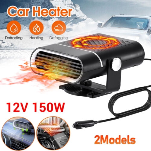 12V Electric Car Heater 150W Heating Fan Windscreen Defogger Defroster ...