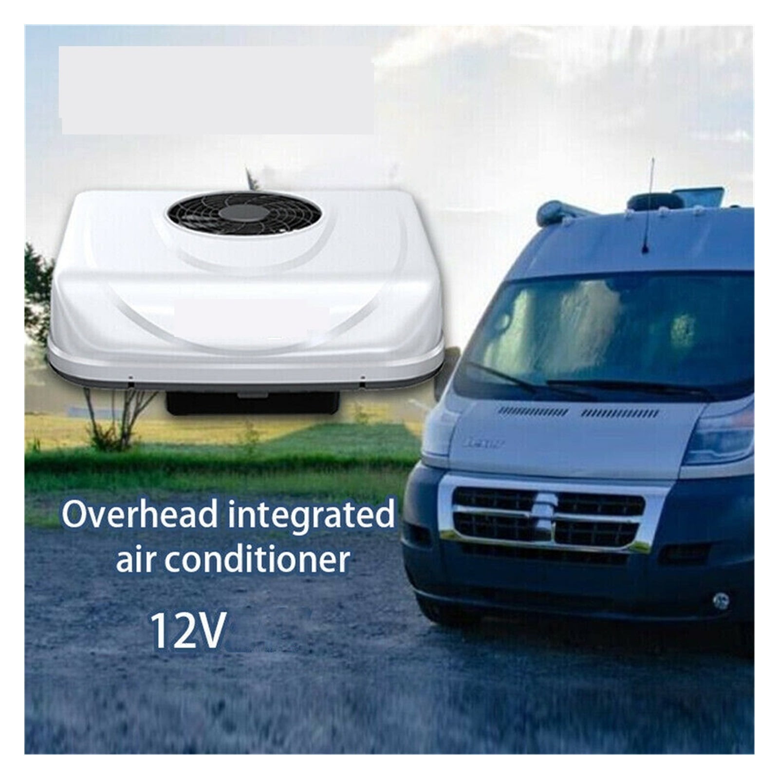 12V Electric Car RV Rooftop Air Conditioner Parking Air Conditioning ...