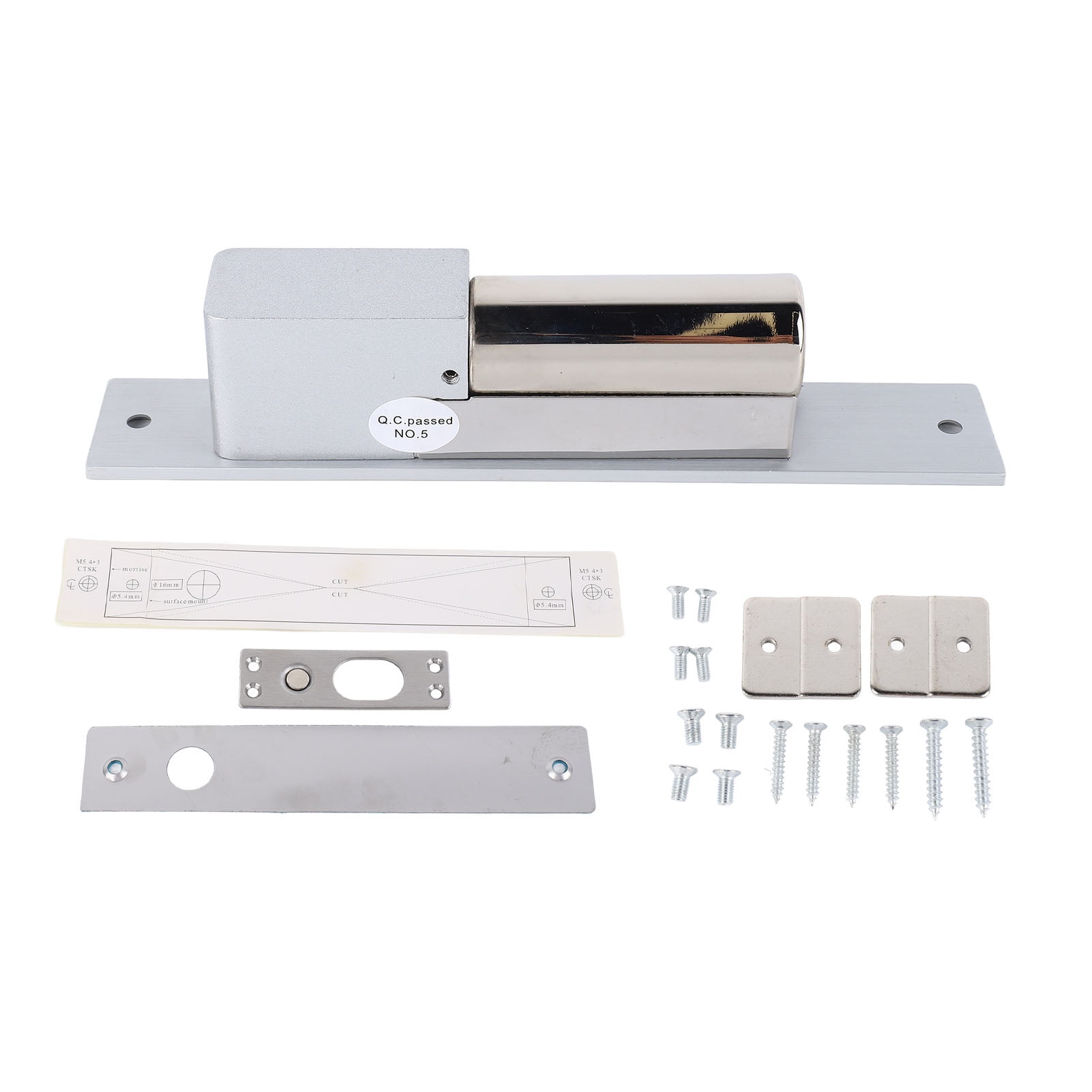 12V Electric Deadbolt Lock Low Temperature Electric Drop Bolt Lock ...