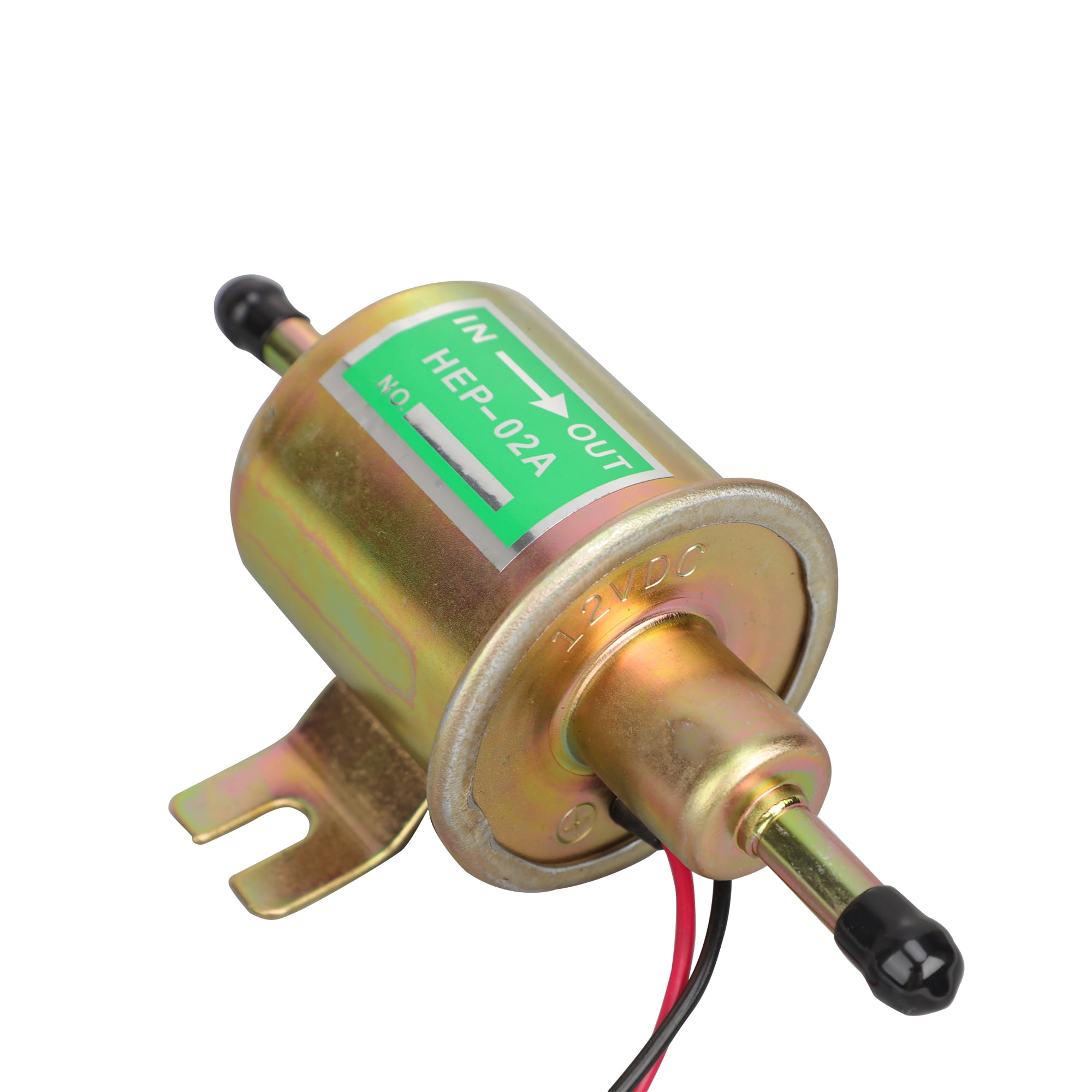 12V Electric Fuel Pump HEP-02A Low Pressure Gas/Diesel Inline Universal ...