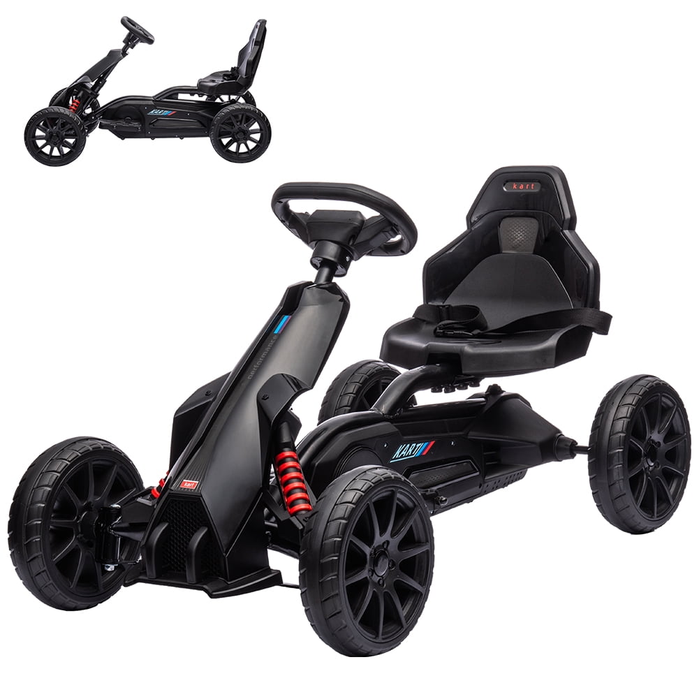 12V Electric Go Kart for Kids, 7Ah Battery Powered Car for Toddlers ...