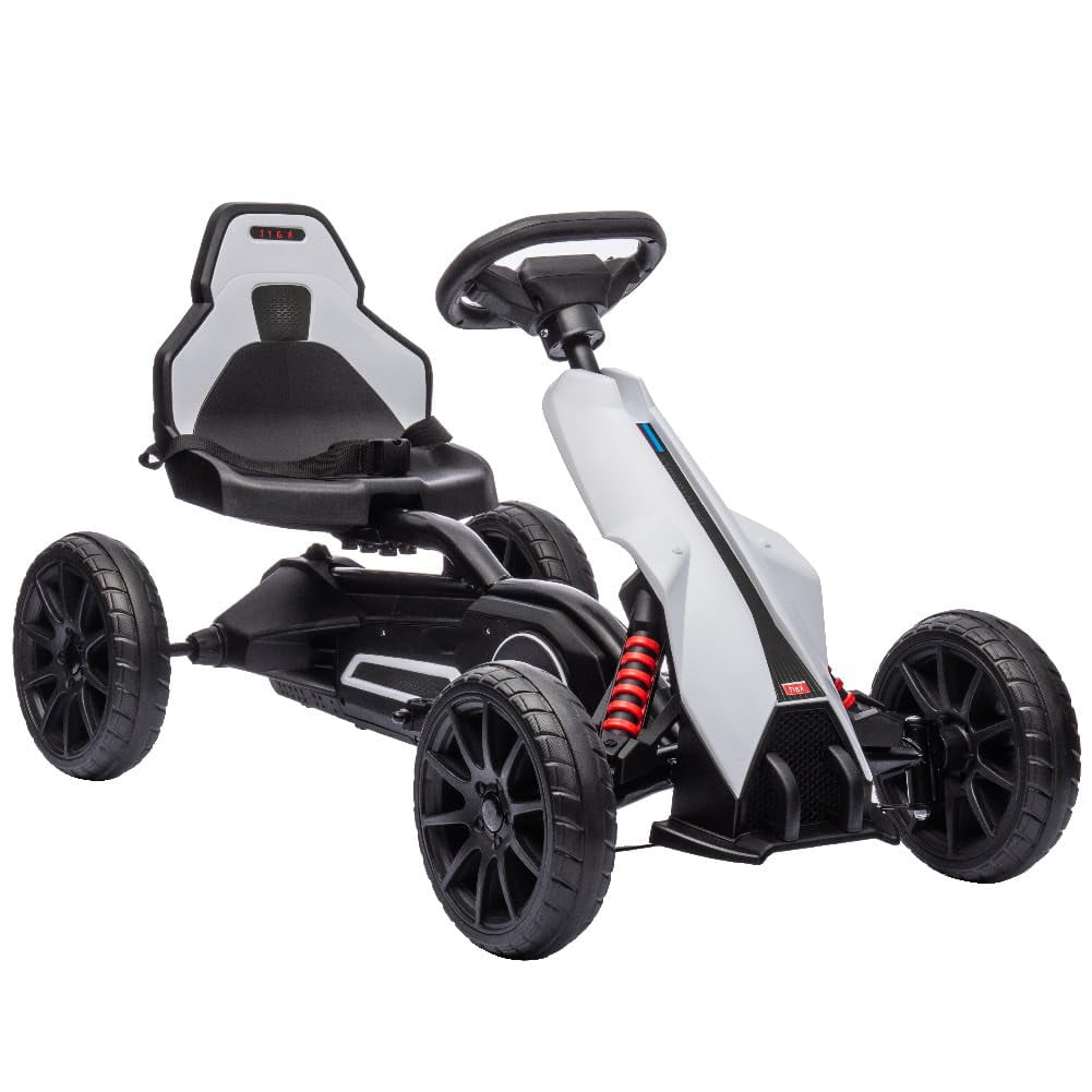 12V Electric Go Kart for Kids,7Ah Battery Powered Car for Toddlers ...