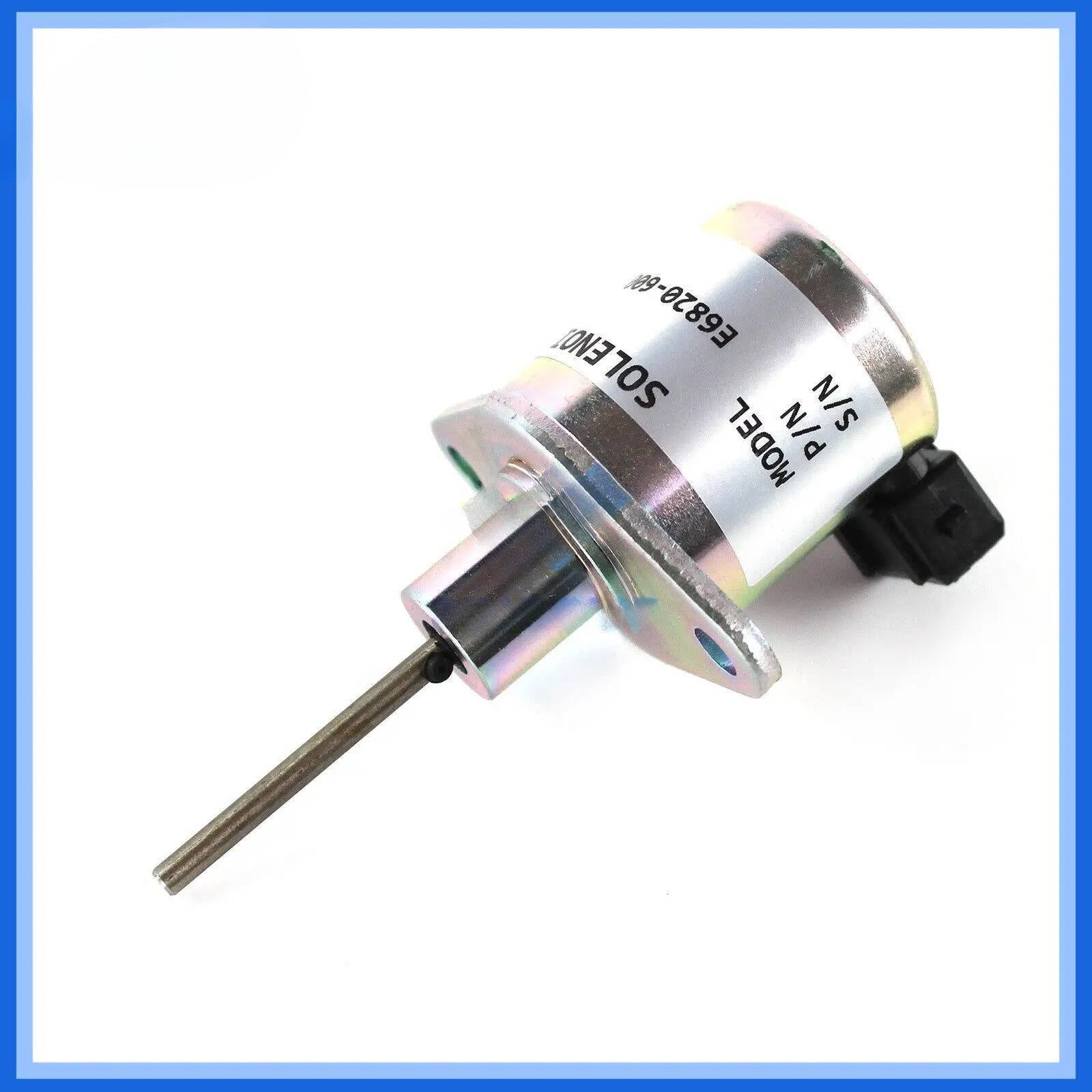 12V Engine Stop Solenoid E6820-60010 E6820-60011 E682060011 Fit For ...