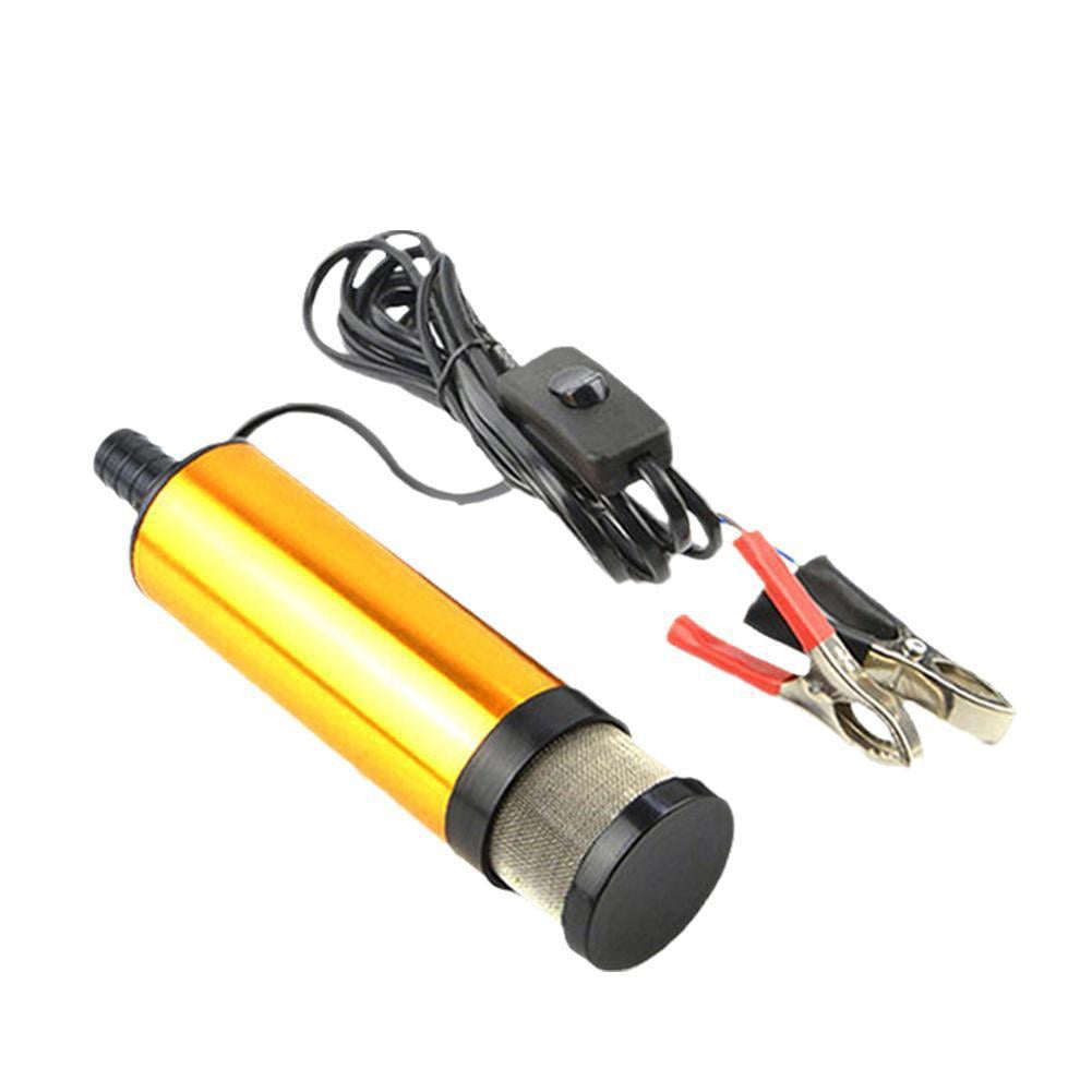 12V FUEL WATER TRANSFER PUMP/FILTER SUBMERSIBLE PORTABLE ER 7Y3E B CLIP ...