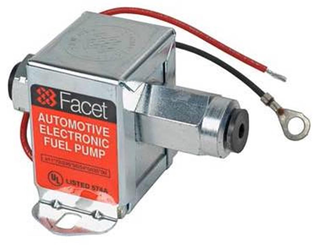 12V Facet Solid State Fuel Pump Fits 9-11.5Psi All Carbureted Engs ...