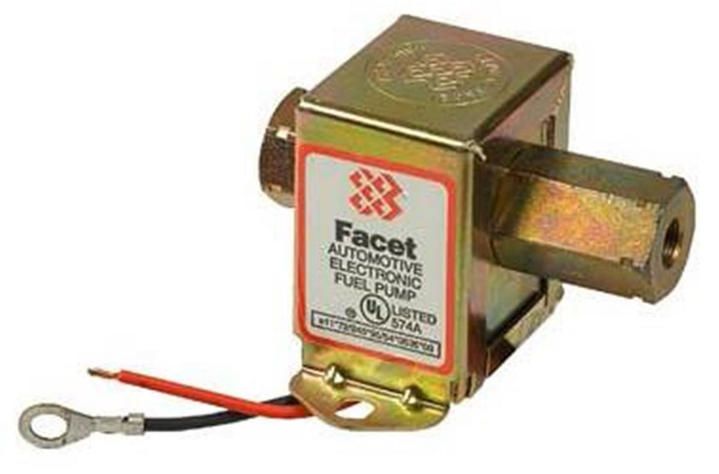 12V Facet Solid State Fuel Pump Fits Kohler 2-3.5Psi Carbureted Engines ...