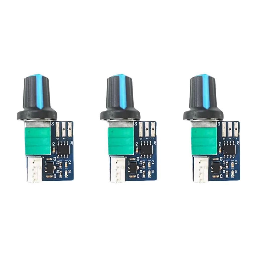 12V Fan Controller Speed Adjuster for Computer Case Fan Speed Regulator ...